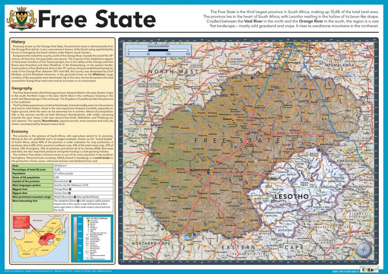Map of Free State – Clever Child