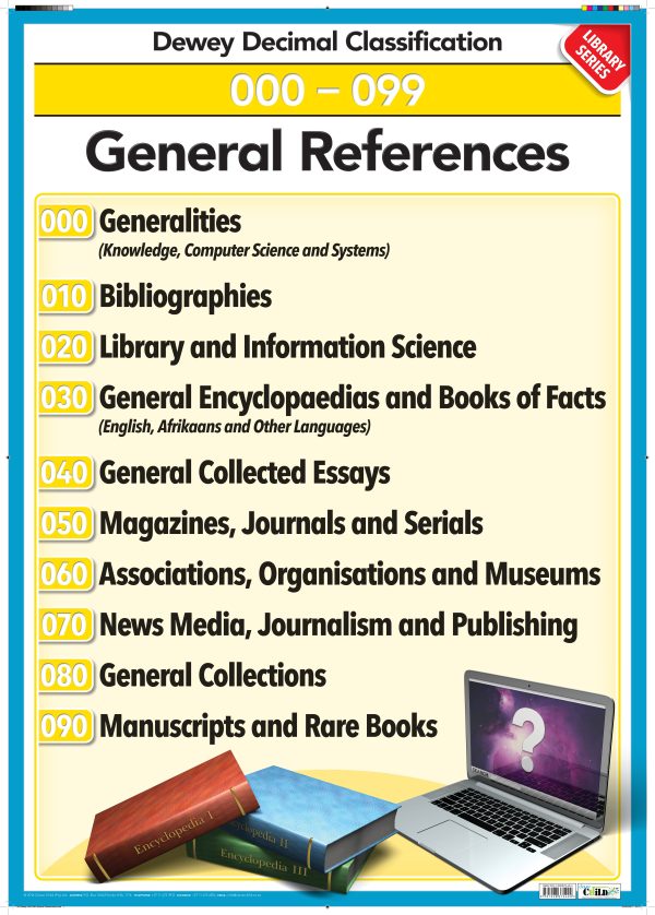 Dewey Decimal Classification – 000 – 009 General Reference – Clever Child